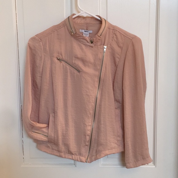 Bar III | Jackets & Coats | Drapey Blush Jacket | Poshmark